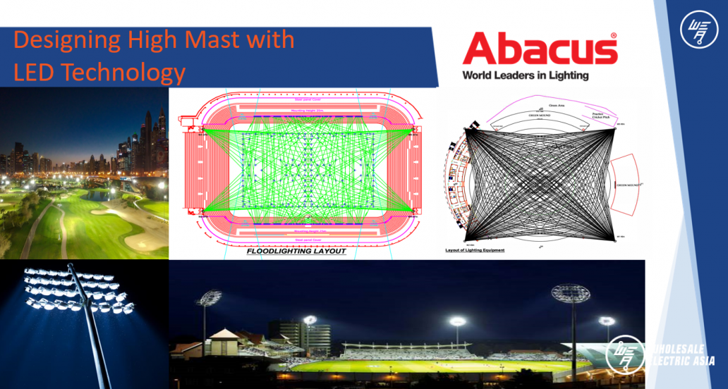 High Mast Lighting and Motorised Lowering Systems