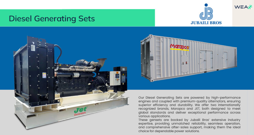 Jubaili Bros Generators Solution & Engineering - Wholesale Electric Asia